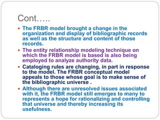 FRBR model by Gaurav Boudh | PPT