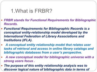 FRBR model by Gaurav Boudh | PPT