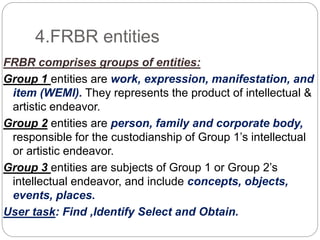FRBR model by Gaurav Boudh | PPT
