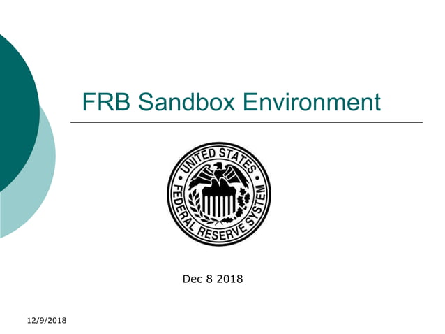 Frb sanbox environment | PPT