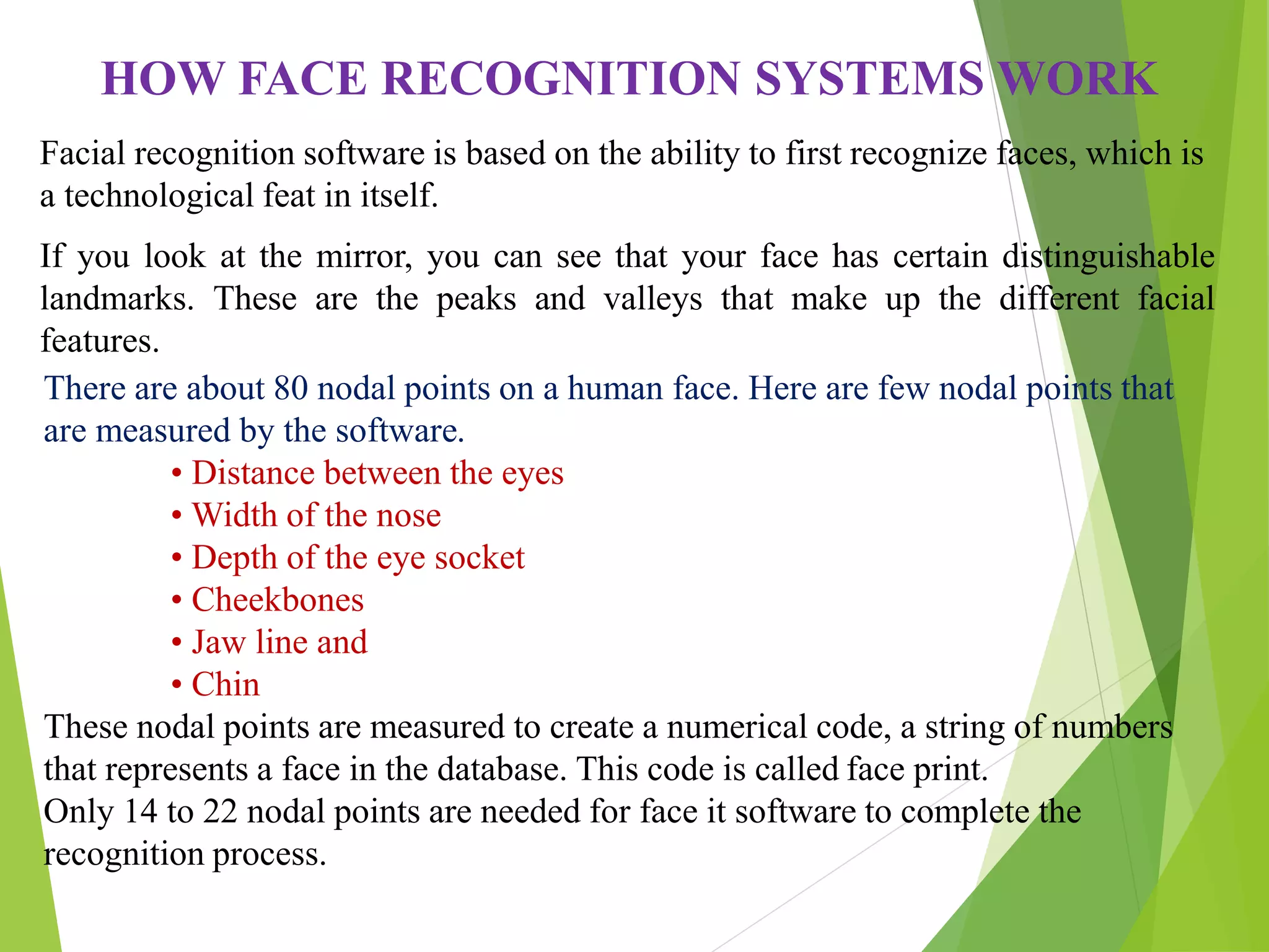 Face Recognition Technology by Rohit | PPTX