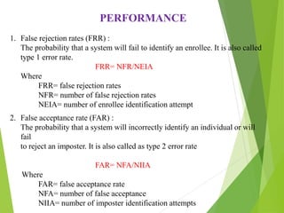 Face Recognition Technology by Rohit | PPTX