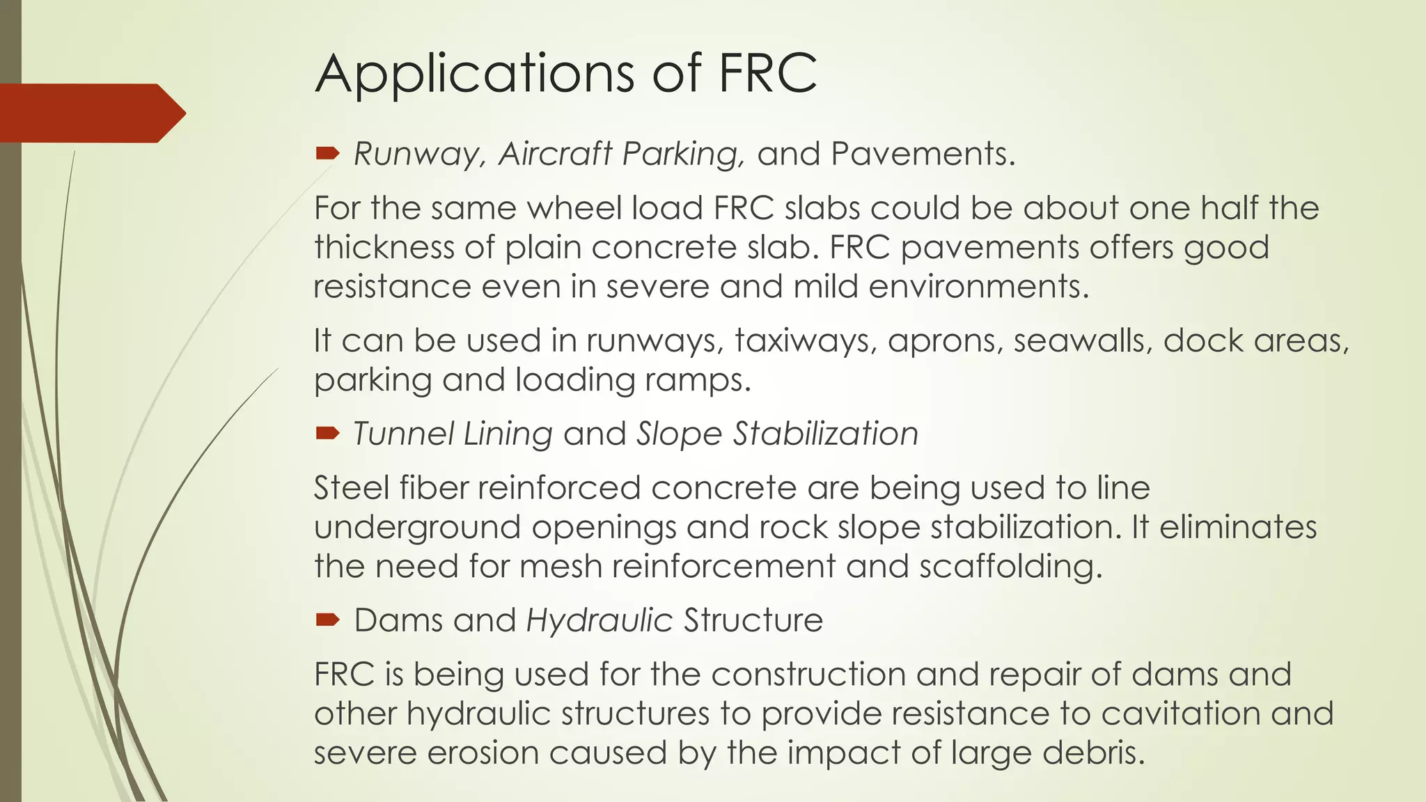 Fibre Reinforced Concrete | PPTX