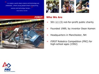 Walton First Robotics | PPT
