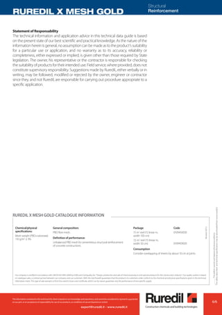 Ruredil PBO Data Sheet | PDF