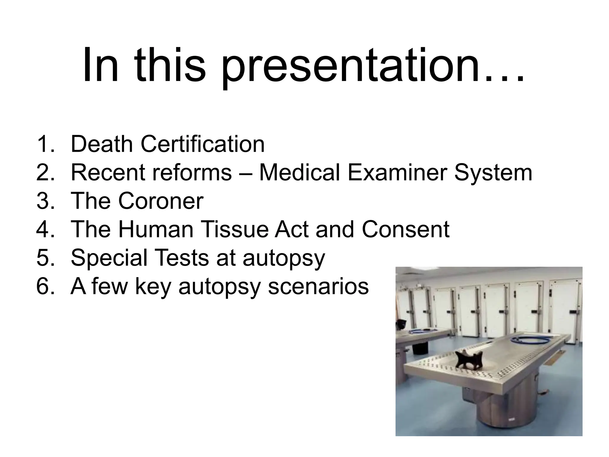 The Autopsy Fundamentals, biochemistry, microbiology | PPTX