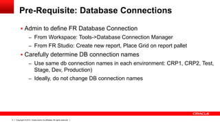 Oracle Fusion Financial Report Centre Reporting Beginner course | PPTX