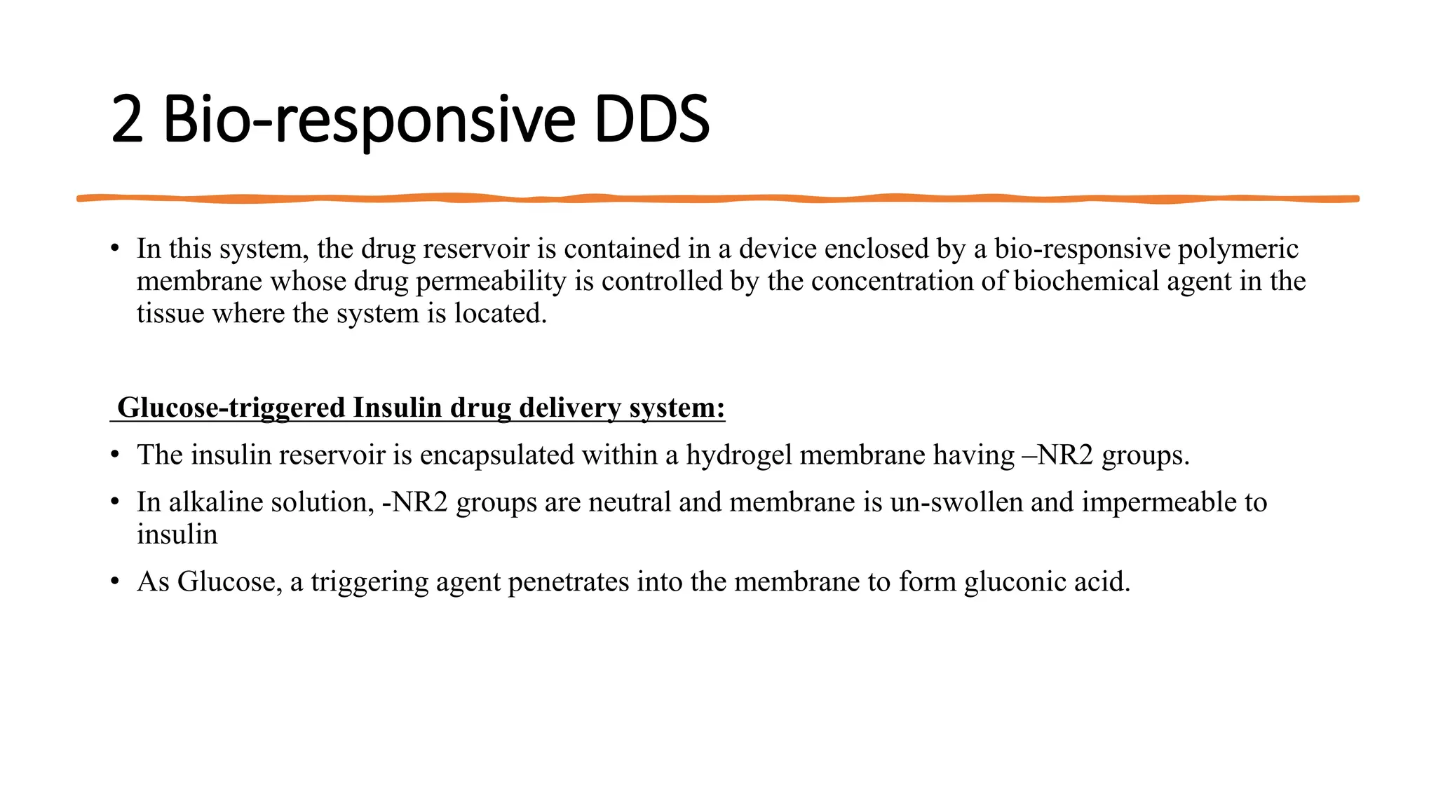 Feedback Regulated Drug Delivery System | PPTX