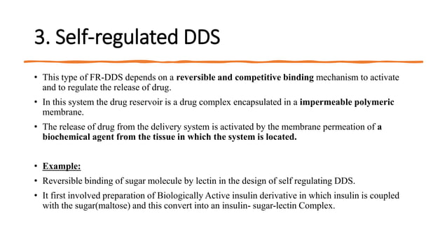 Feedback Regulated Drug Delivery System | PPTX | Diabetes | Diseases ...