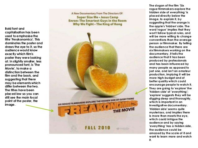 'Freakonomics' Print Analysis