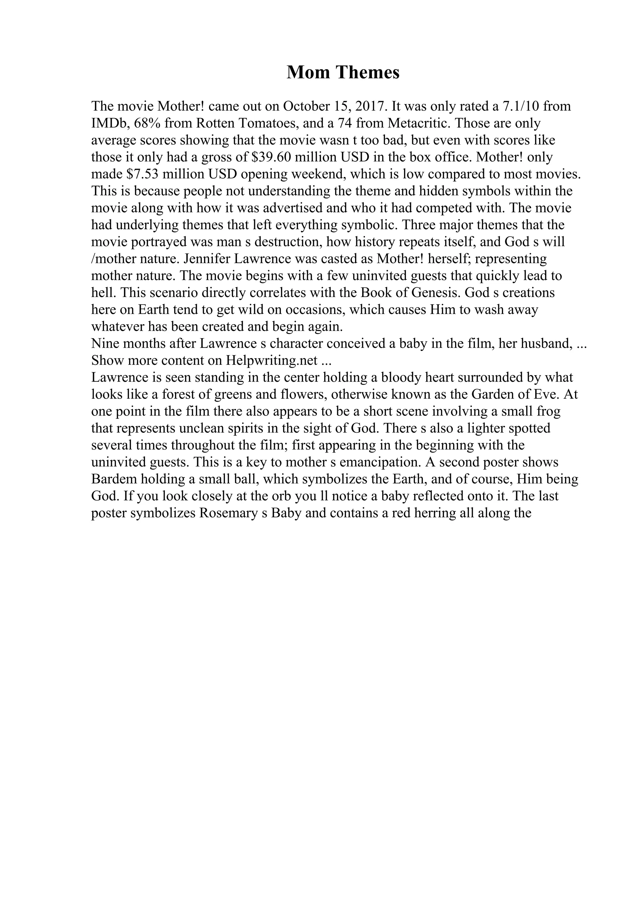 Freak The Mighty Essay | PDF