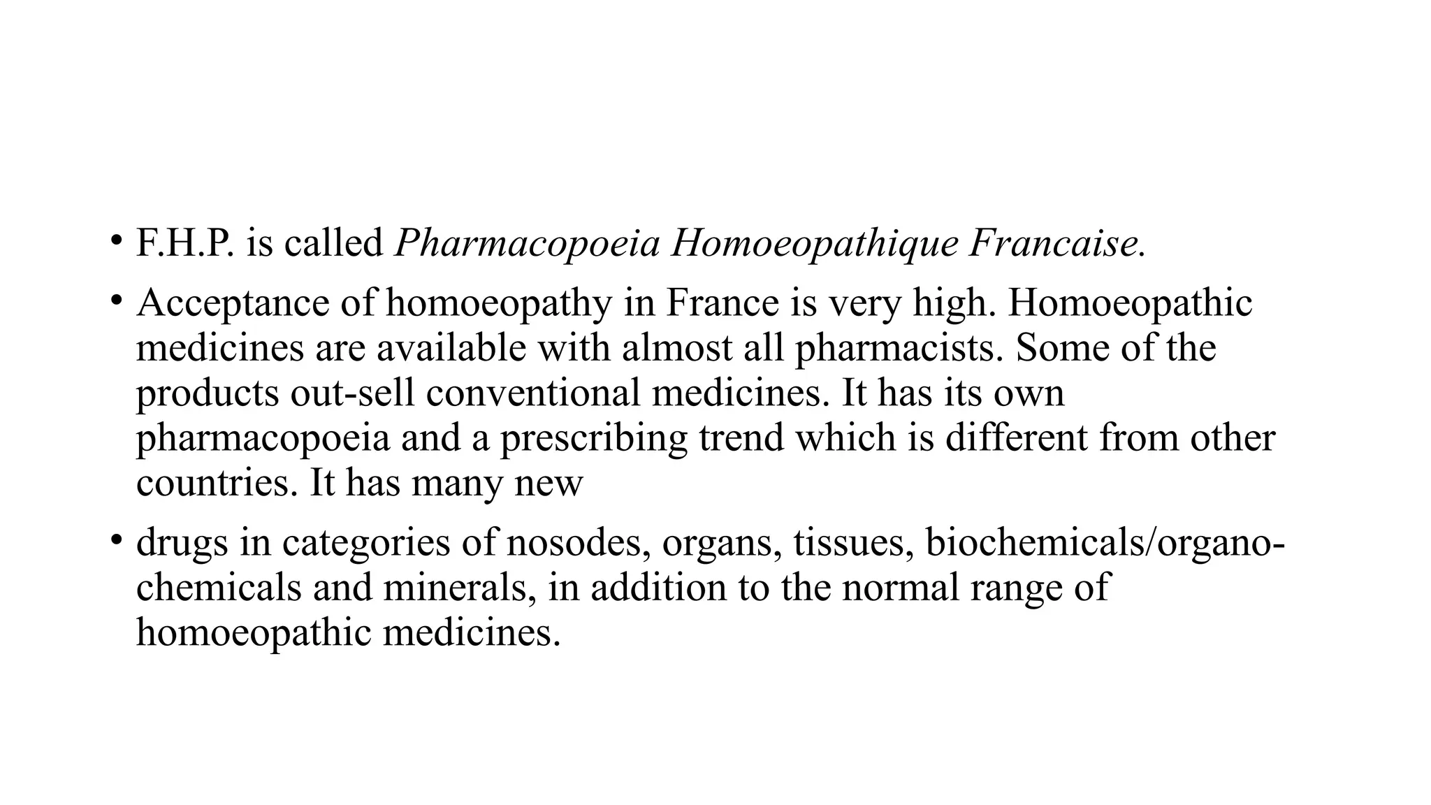 FRENCH HOMOEOPATHIC PHARMACOPOEIA......... | PPTX