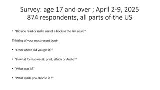 Freckle Project April 2025 Survey and report May 2025.pptx