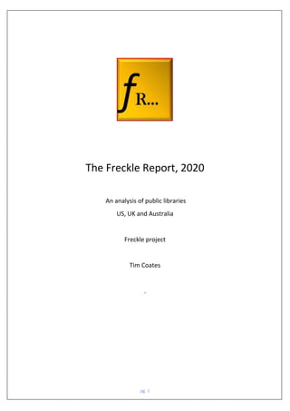 Freckle Report for 2020 from 2019 survey | PDF