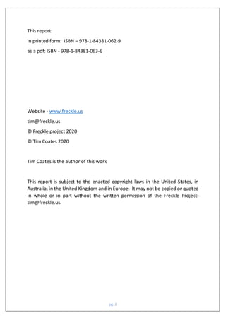 Freckle Report for 2020 from 2019 survey | PDF