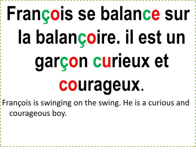 French C: hard C (K) , soft C (S). letter C with cedilla.practice with ...