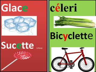 French C: hard C (K) , soft C (S). letter C with cedilla.practice with ...