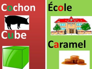 French C: hard C (K) , soft C (S). letter C with cedilla.practice with ...