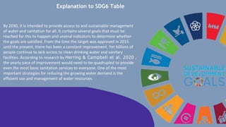 FRED-SDG6 (1).pptx | Water Services | Home Utilities