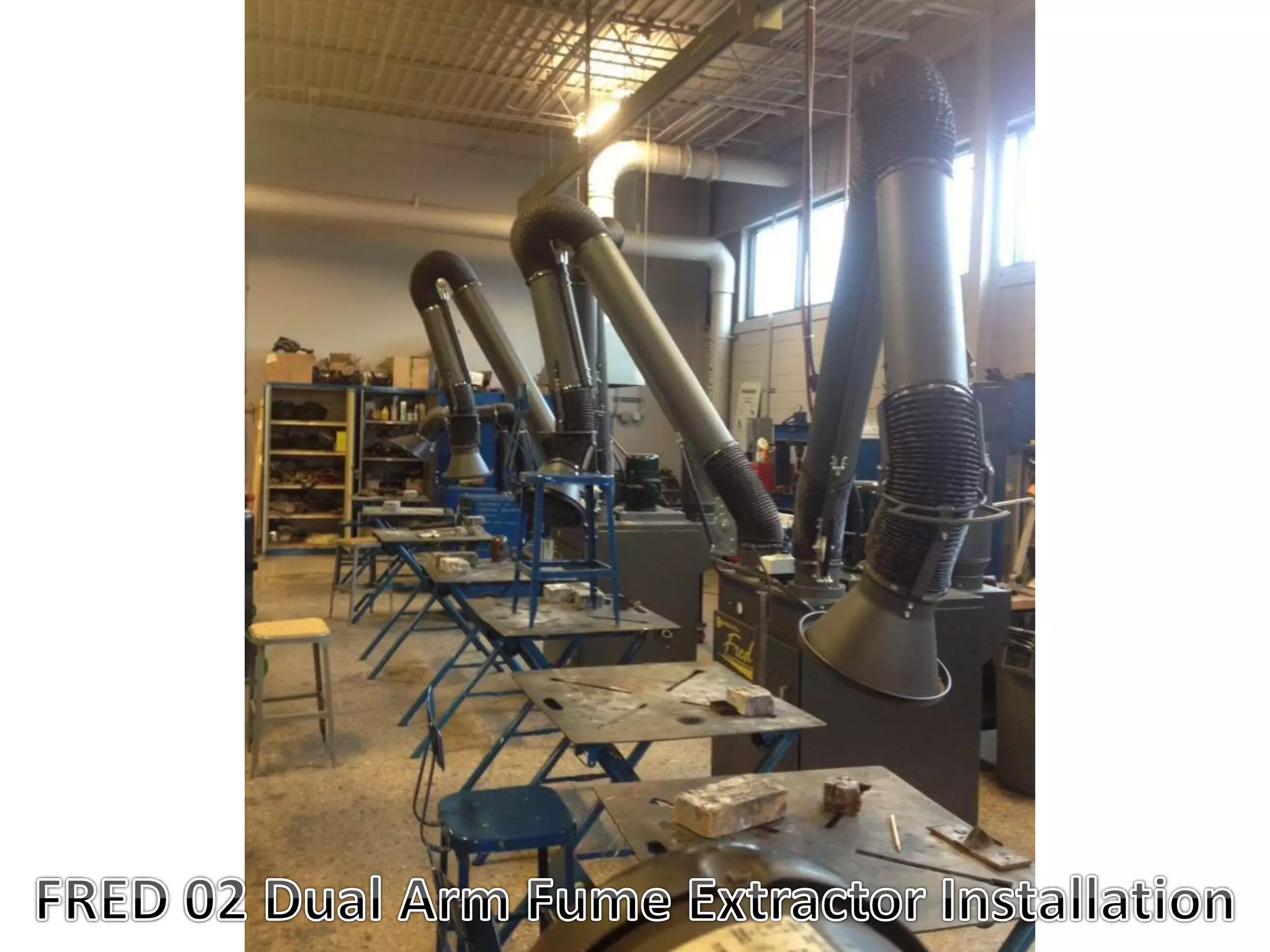 Fred SR2 Dual Arm Fume Extractor | PPTX