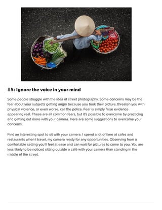 10 Tips for Successful Street Photography | PDF