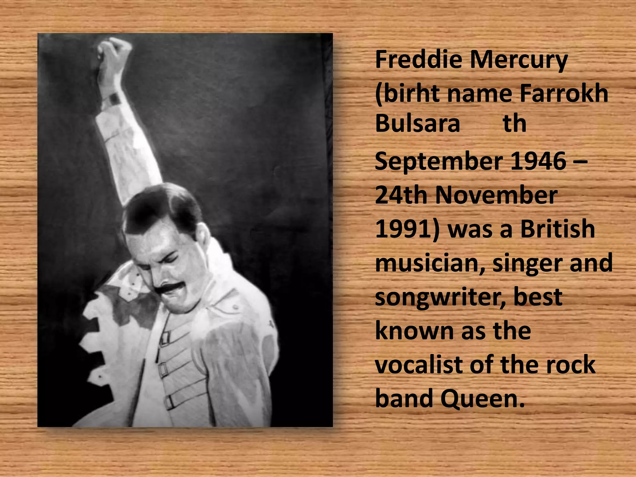Freddie mercury | PPTX