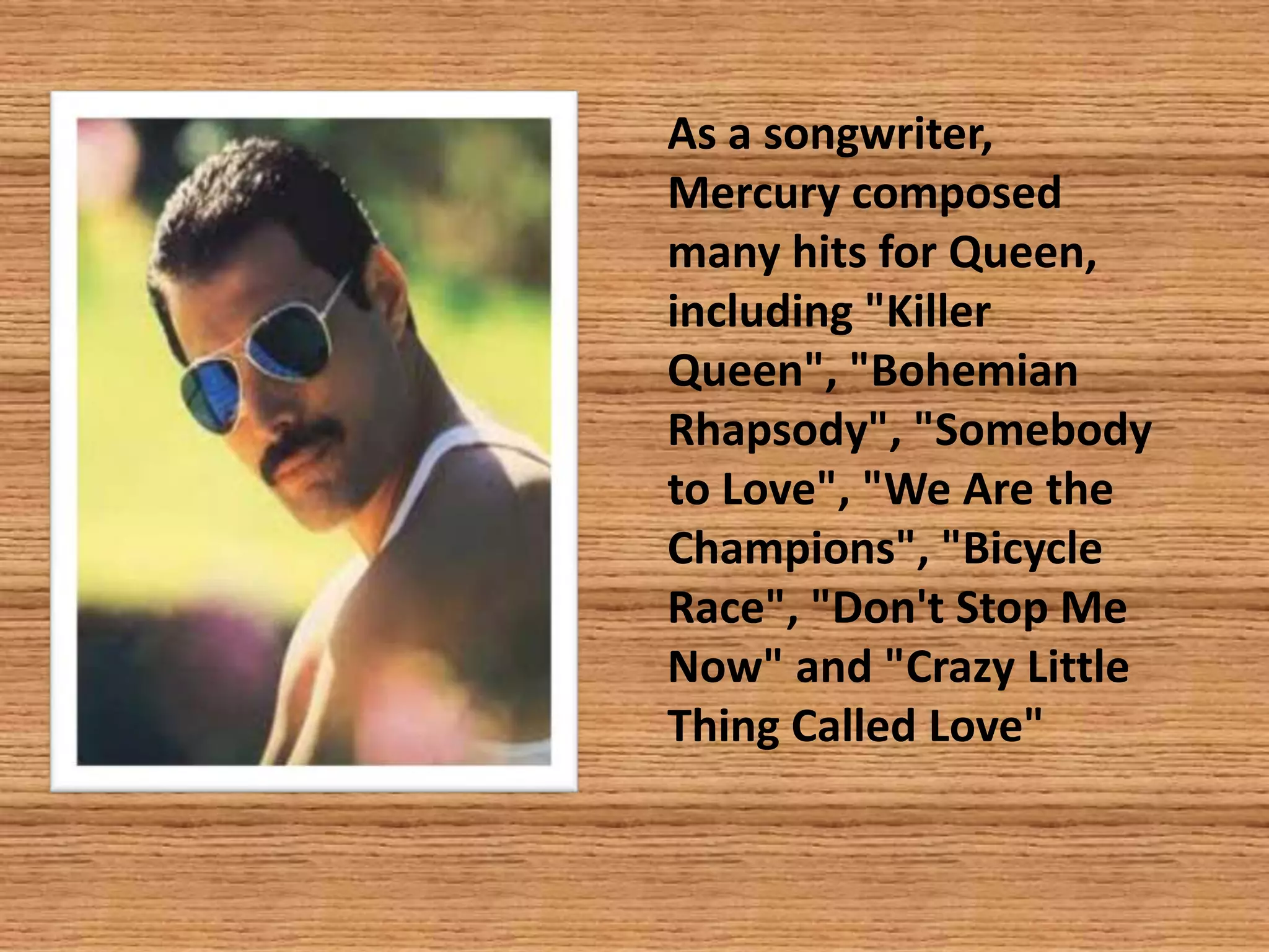 Freddie mercury | PPTX