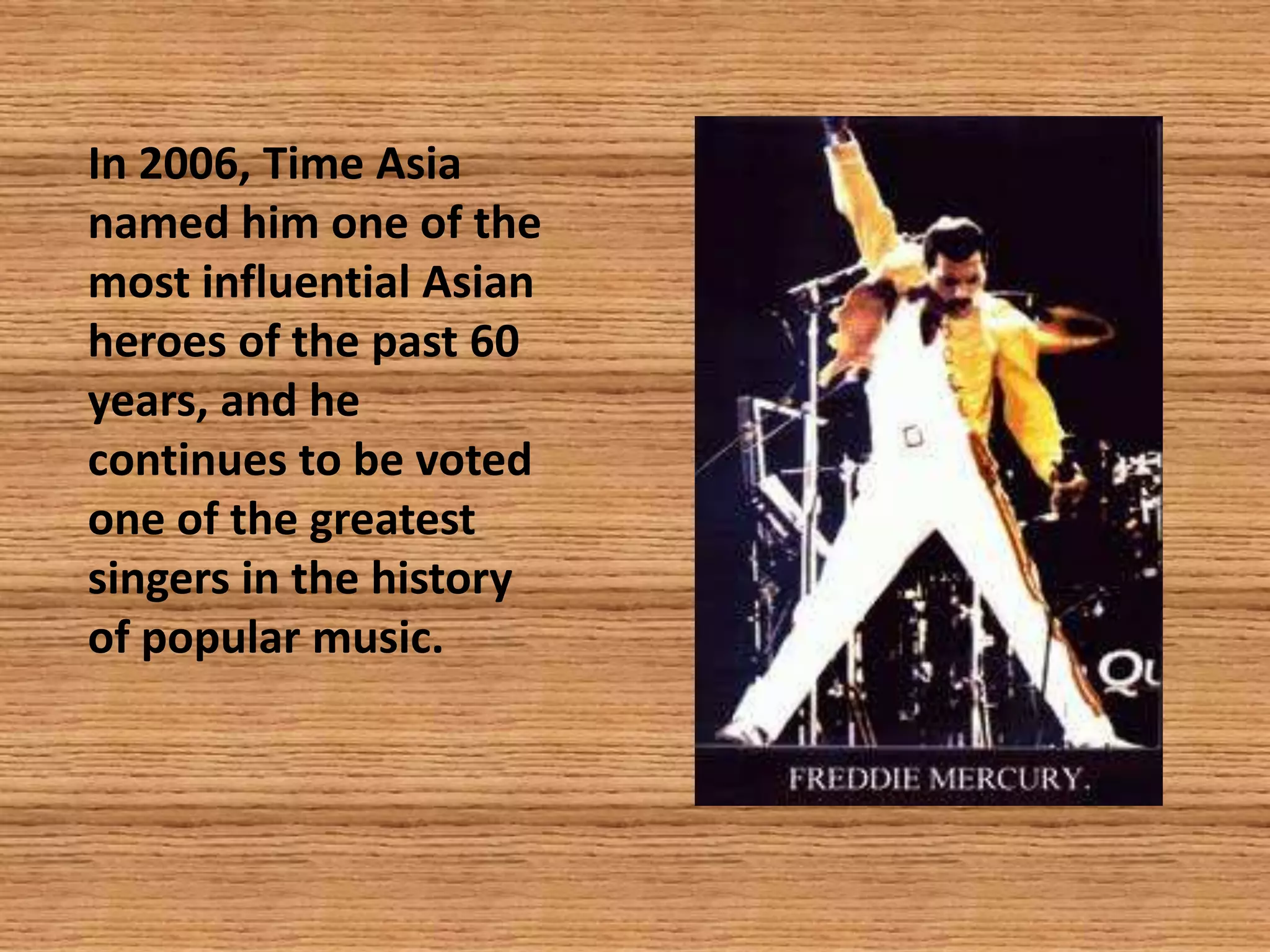 Freddie Mercury | PPTX