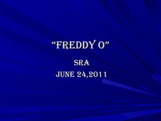 Freddy ojeda | PPT | Mental Health | Diseases and Conditions