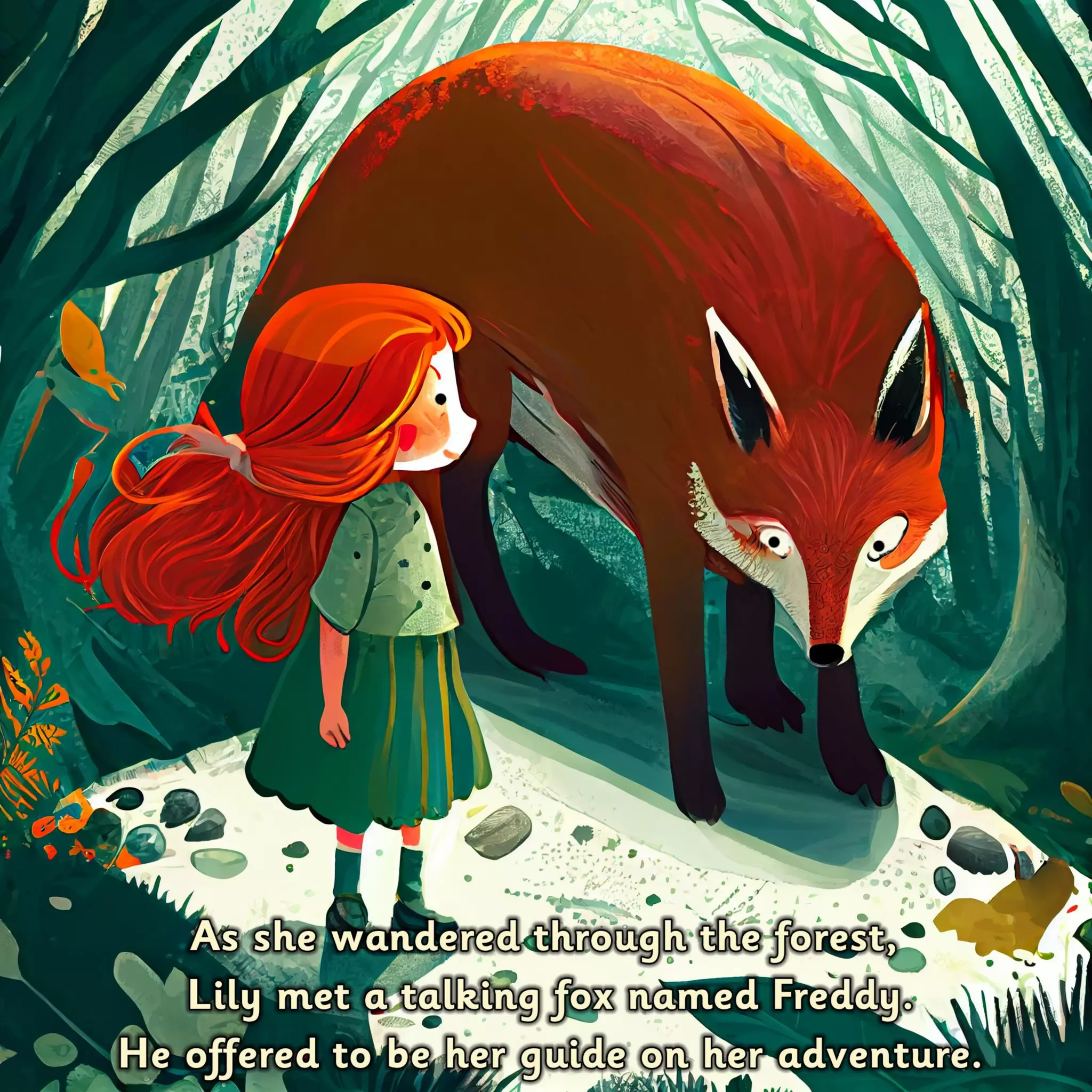 Freddy the Fox and the Magic Forest | PDF