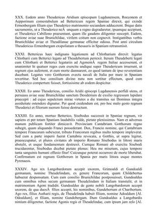 Historia Francorum Fredegario (en latín) | PDF