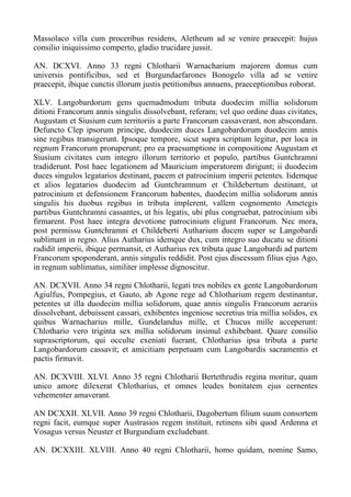 Historia Francorum Fredegario (en latín) | PDF