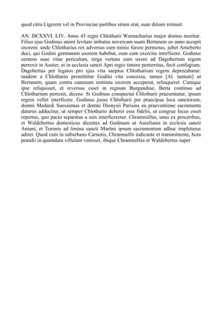 Historia Francorum Fredegario (en latín) | PDF