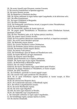 Historia Francorum Fredegario (en latín) | PDF