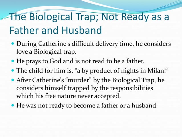 Frederic Henry in A farewell to Arms. His traits as a Hemingway Hero | PPTX