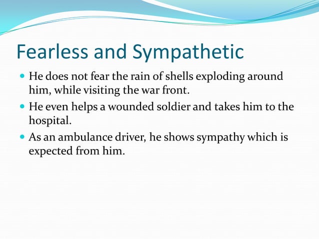 Frederic Henry in A farewell to Arms. His traits as a Hemingway Hero | PPTX