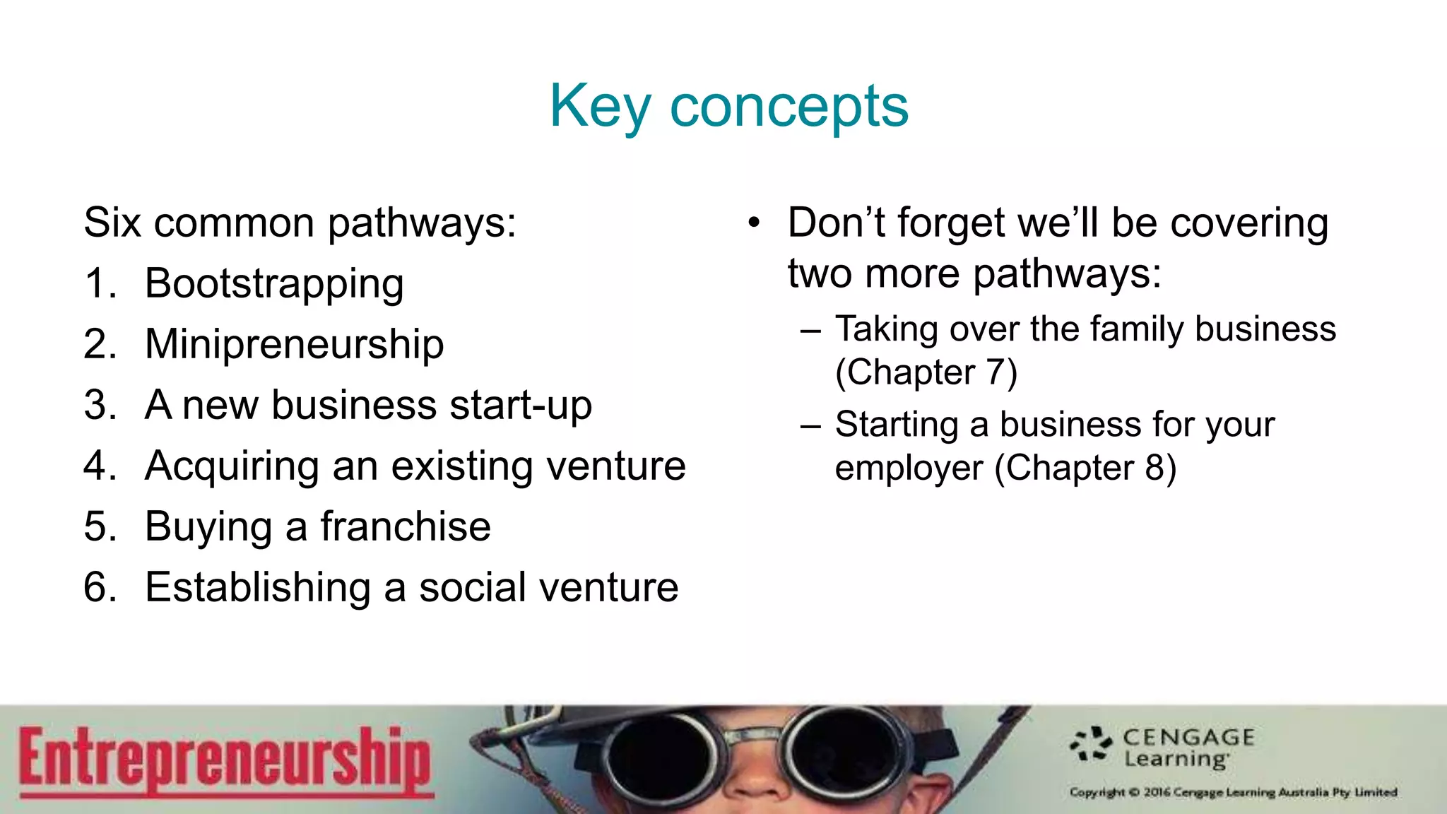 Pathways to entrepreneurial ventures | PPTX