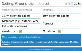 Global Citation Recommendations Using Knowledge Graphs | PPT