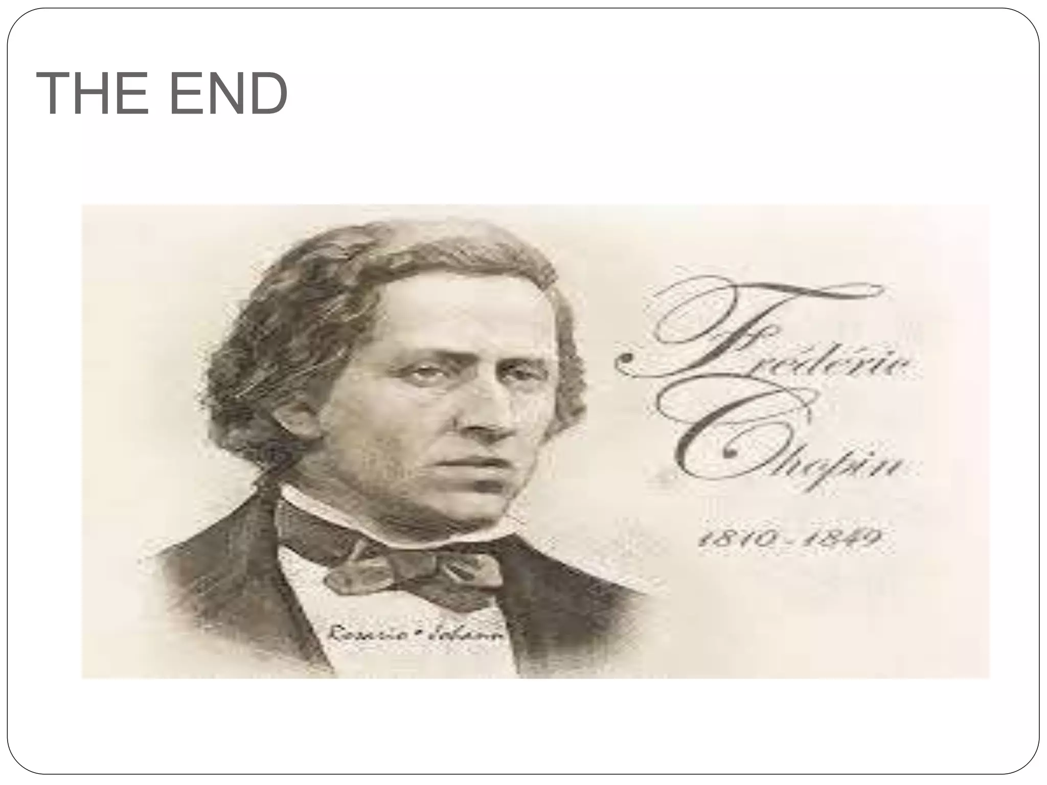 Frederick chopin(1810 1849) | PPT