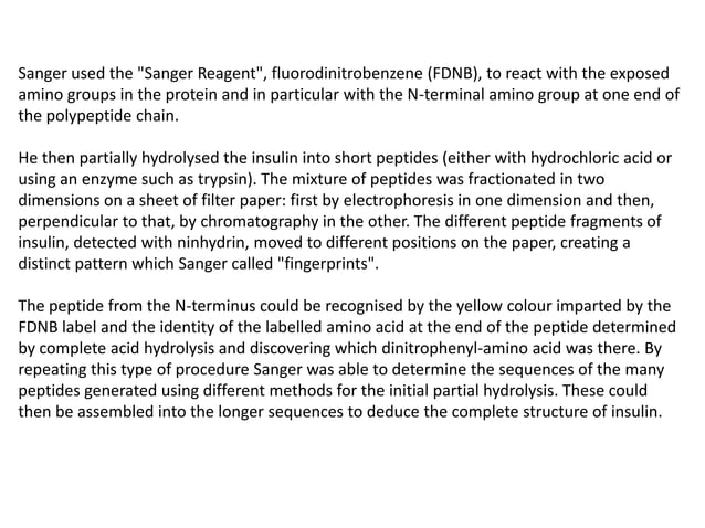 Frederick sanger | PPTX