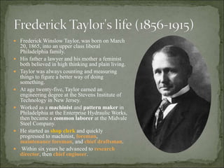 Frederick Taylor v7.ppt