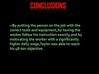 Frederick winslow taylor | PPTX