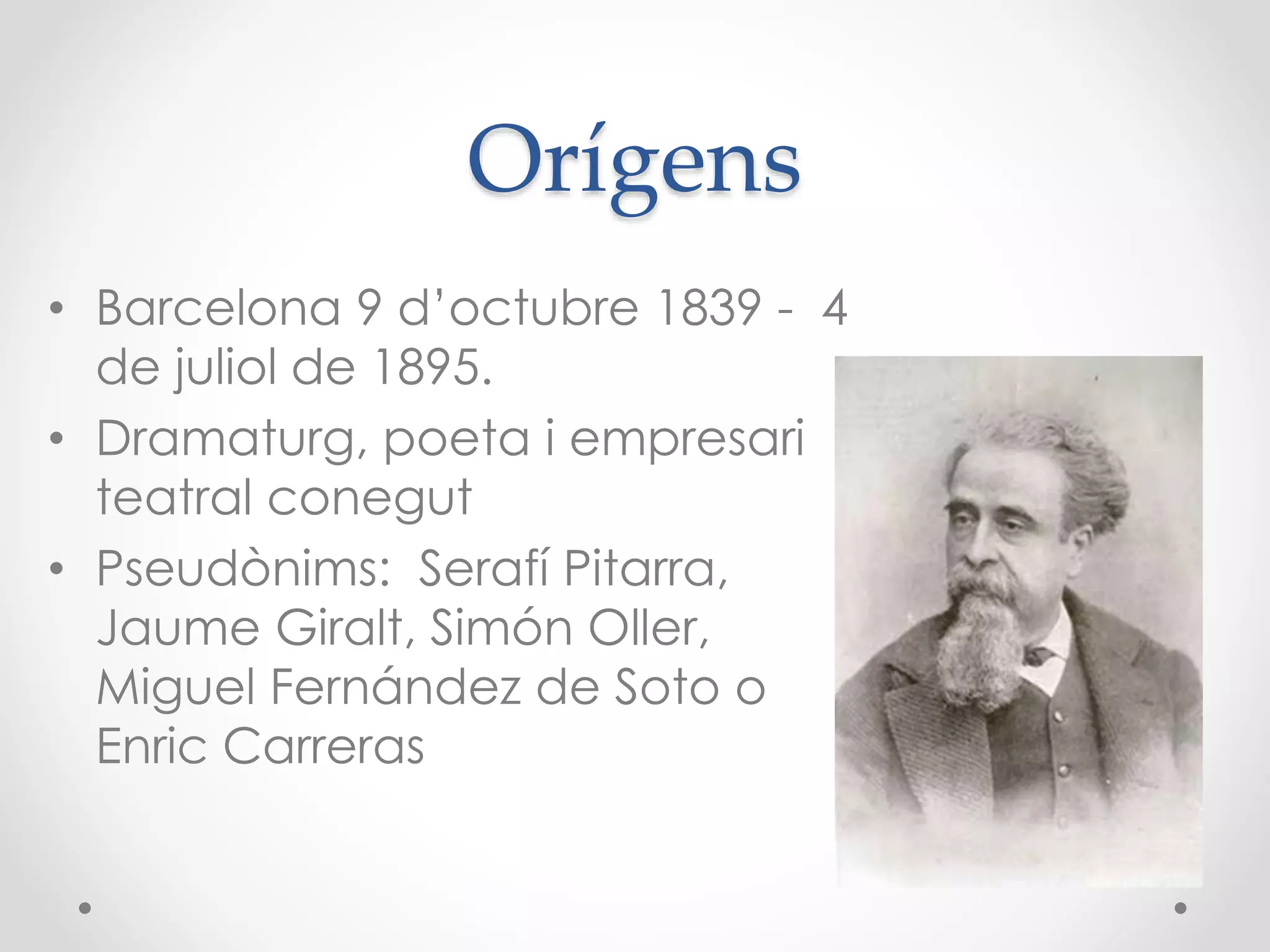 Frederic Soler i Hubert | PPTX