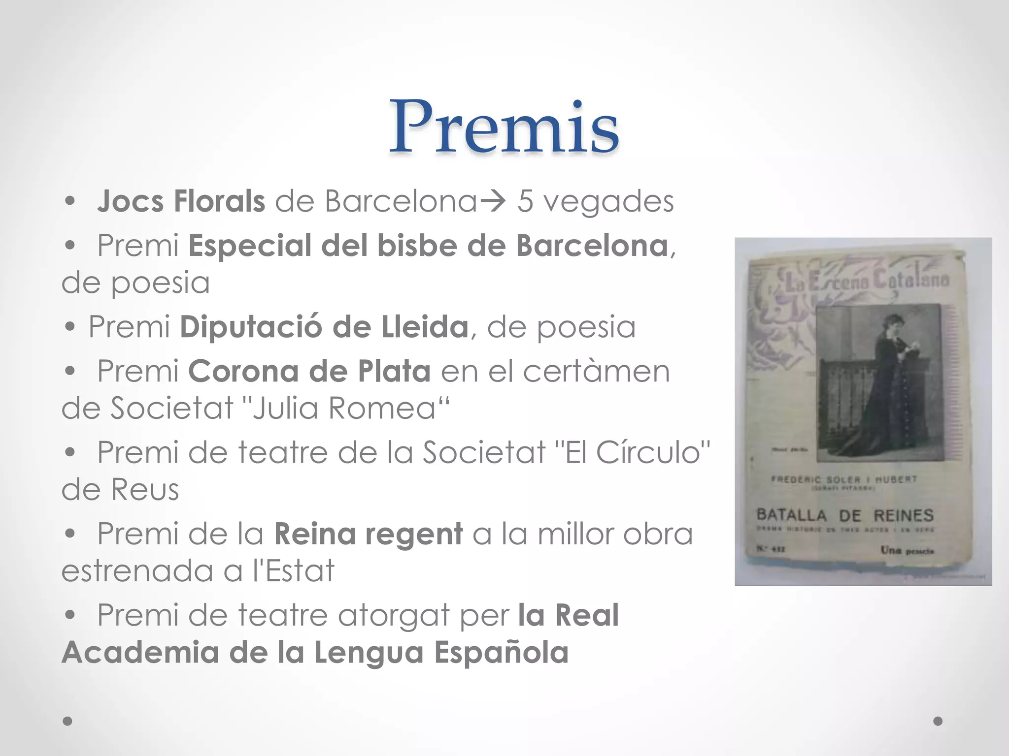 Frederic Soler i Hubert | PPTX