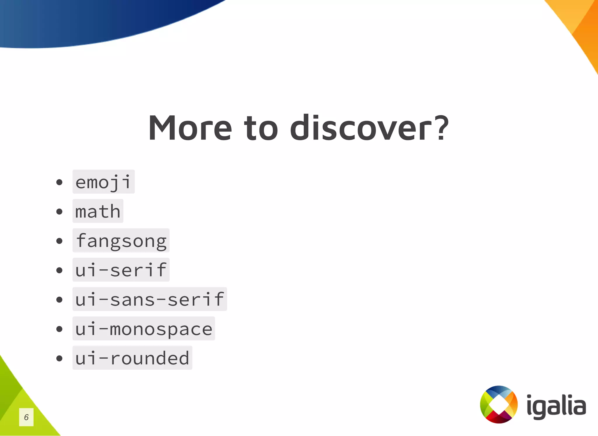 Solving font-family problems | PPT