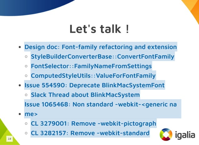 Solving font-family problems | PPT