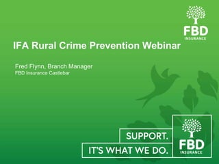 Fred Flynn, FBD Insurance | PPT
