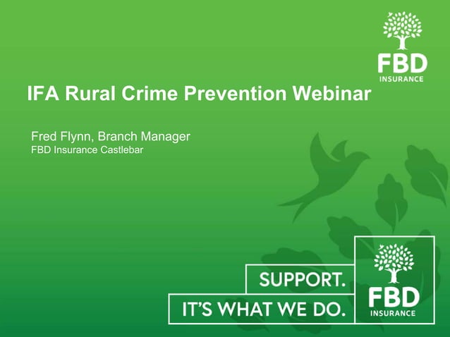 Fred Flynn, FBD Insurance | PPT