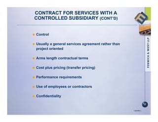 Overview of Legal Structures for Outsourcing | PDF | Business ...