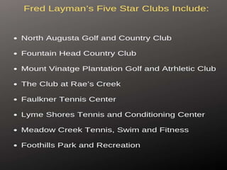 Fred layman | PPT